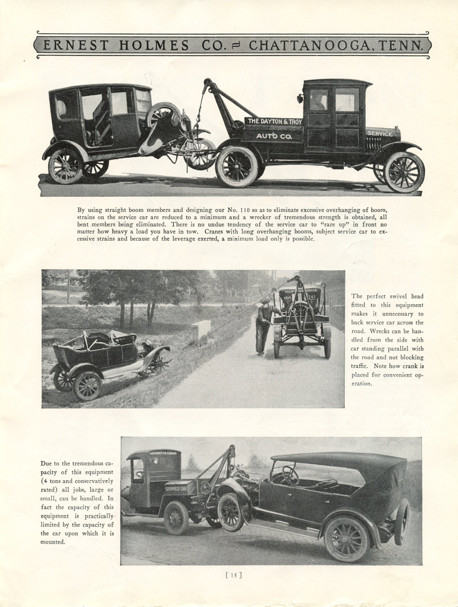 HOLMESWRECKERS.COM – The History of Holmes Wreckers