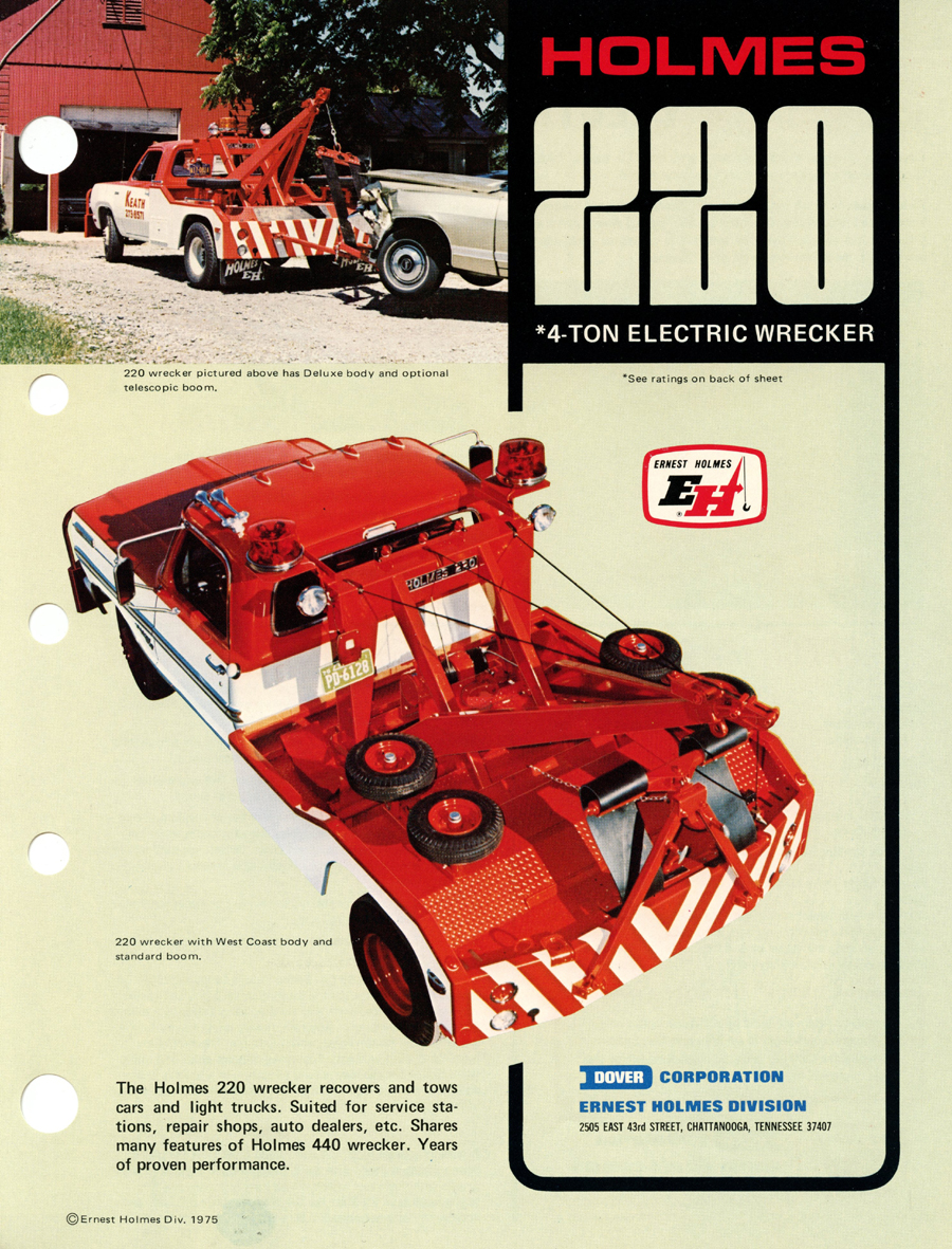 HOLMESWRECKERS.COM – The History of Holmes Wreckers