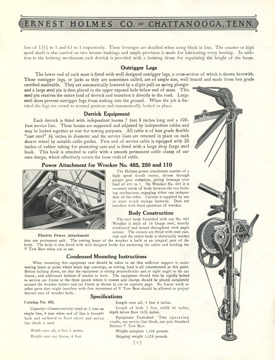 HOLMESWRECKERS.COM – The History of Holmes Wreckers
