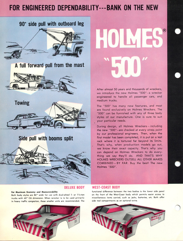 HOLMESWRECKERS.COM – The History of Holmes Wreckers