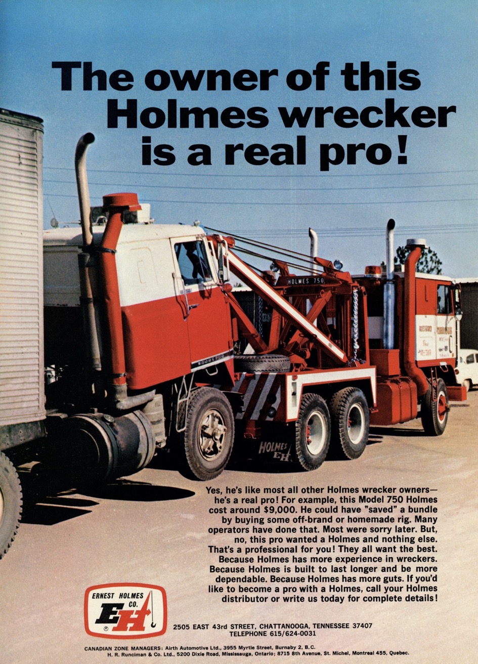 HOLMESWRECKERS.COM – The History of Holmes Wreckers
